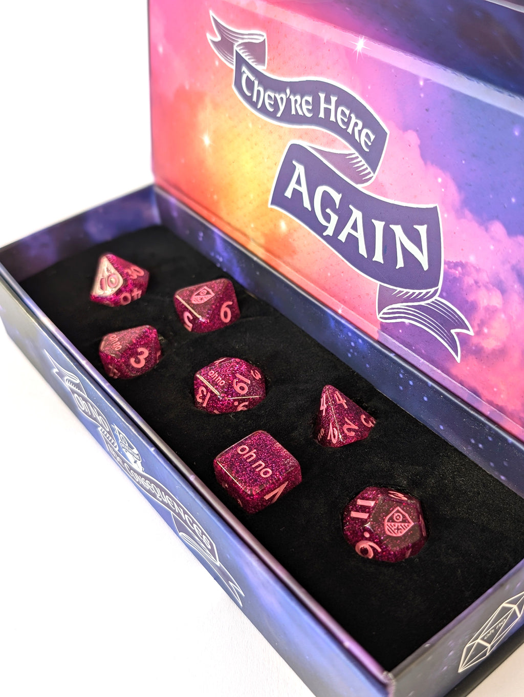 Oh No the Consequences Dice Set – Outside Xbox